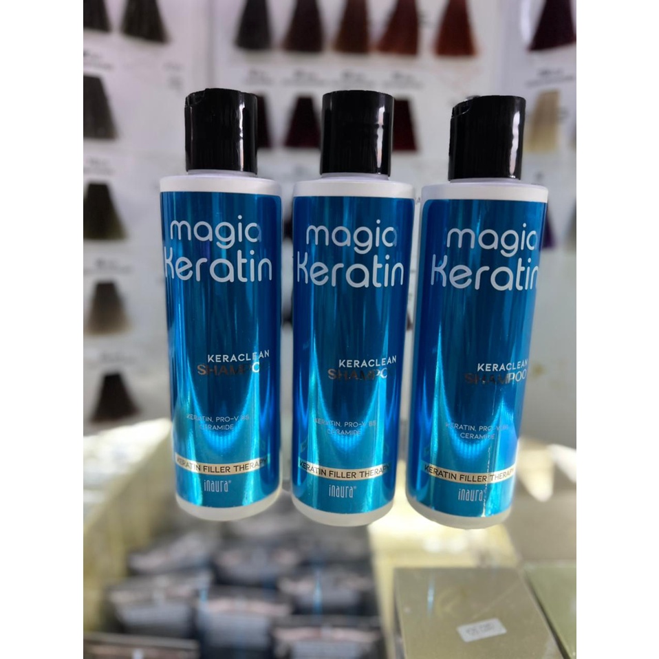 Jual INAURA Shampo Magic Keratin | Shopee Indonesia