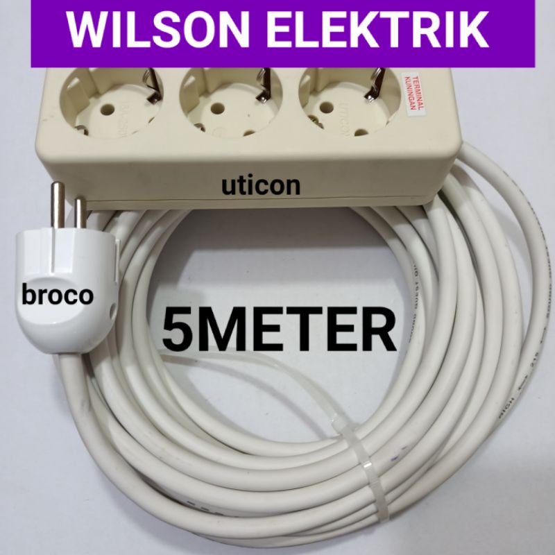 Jual KABEL ROL KABEL COLOKAN LISTRIK BOX KABEL STOP KONTAK LISTRIK ...