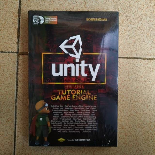 Jual Buku UNITY Tutorial Game Engine REVISI KEDUA - Rickman Roedavan ...