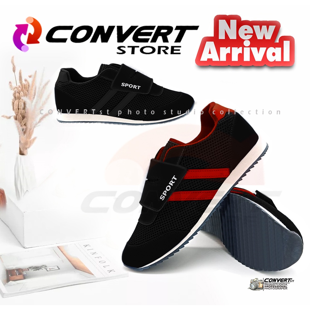 Jual Sepatu Sport- OGLee Shop - Sepatu AN K02 BLACK Edition Sepatu ...