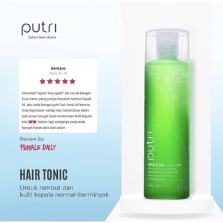Jual Putri Pure Clean Moisturizing Shampoo, Conditioner dan Hair Tonic ...