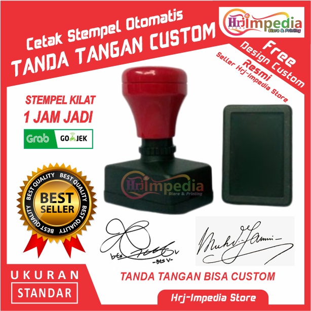 Jual Cetak Stempel Tanda Tangan | Cetak Stempel Otomatis Warna Flash ...
