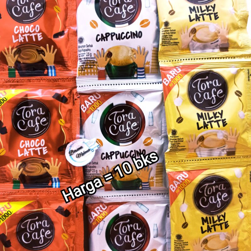Jual TORA CAFE 10 bks @ 23 gram Toracafe 1 renceng | Shopee Indonesia