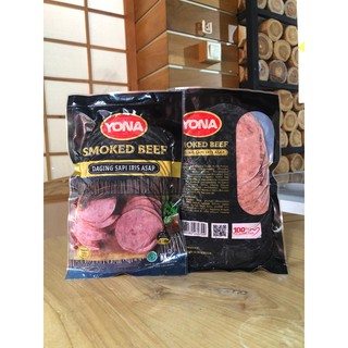 Jual Smoked Beef Yona / Daging Asap kemasan 250 gr Indonesia|Shopee ...