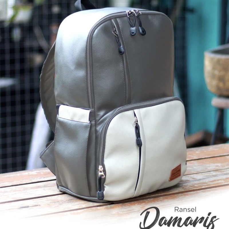 Jual Ransel Damaris Rumah Warna Bahan Vinyl Anti Air Backpack Stylish ...