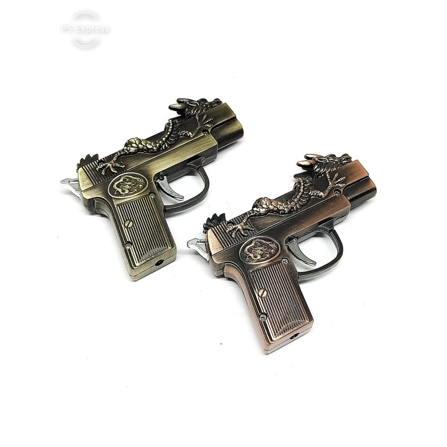 Jual Korek Api Unik Motif Pistol Laser Naga Raandom /KOrek Api Bara ...