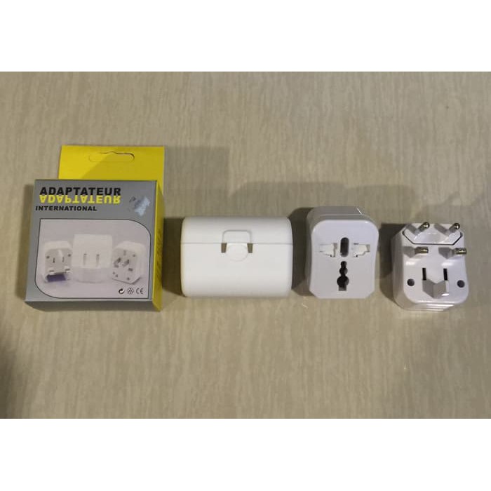 Jual Universal Travel Adaptor - Colokan Steker Listrik Multi ...
