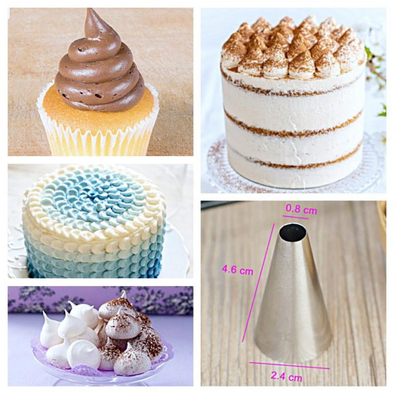 Jual Spuit round no 803 tanpa sambungan spuit polos kue kering spuit ...