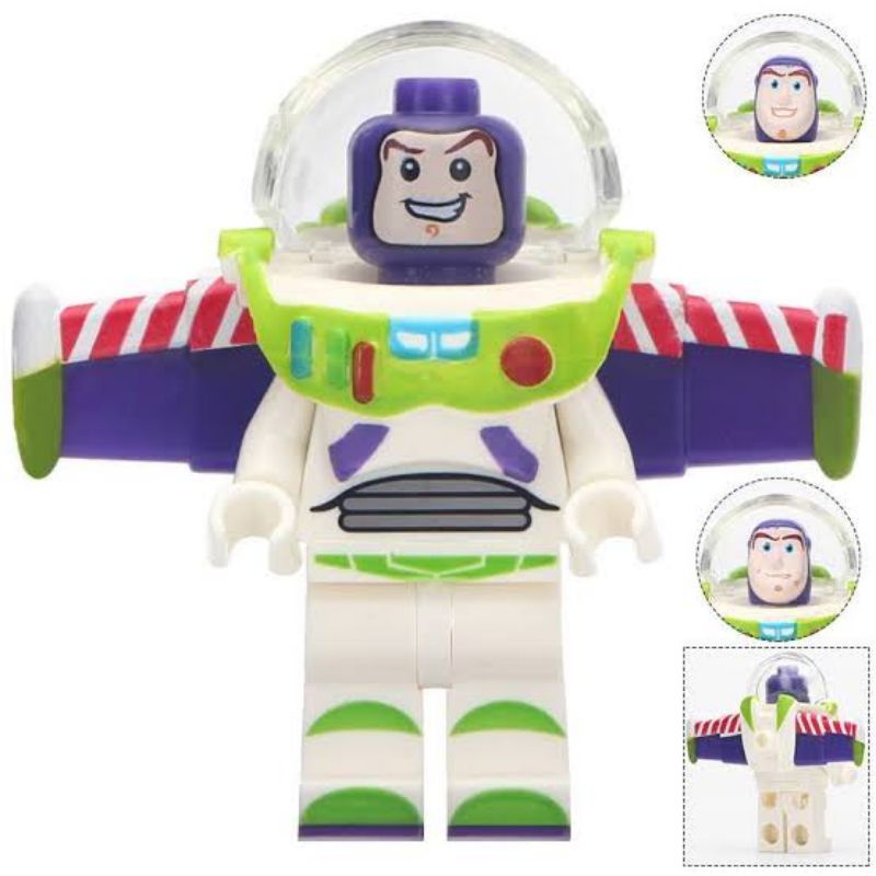 Jual lego buzz lightyear dapat 3 kepala TOY STORY SEALED ONLY buzz ...