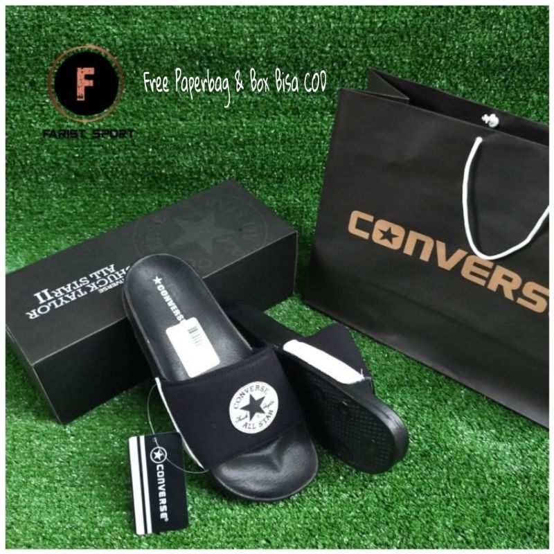 Jual SANDAL -CONVERSE CT SLIDE PREMIUM 100% | Shopee Indonesia