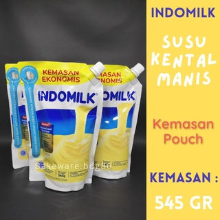 Jual INDOMILK SUSU KENTAL MANIS 545 GR SKM PUTIH KEMASAN POUCH PRAKTIS ...