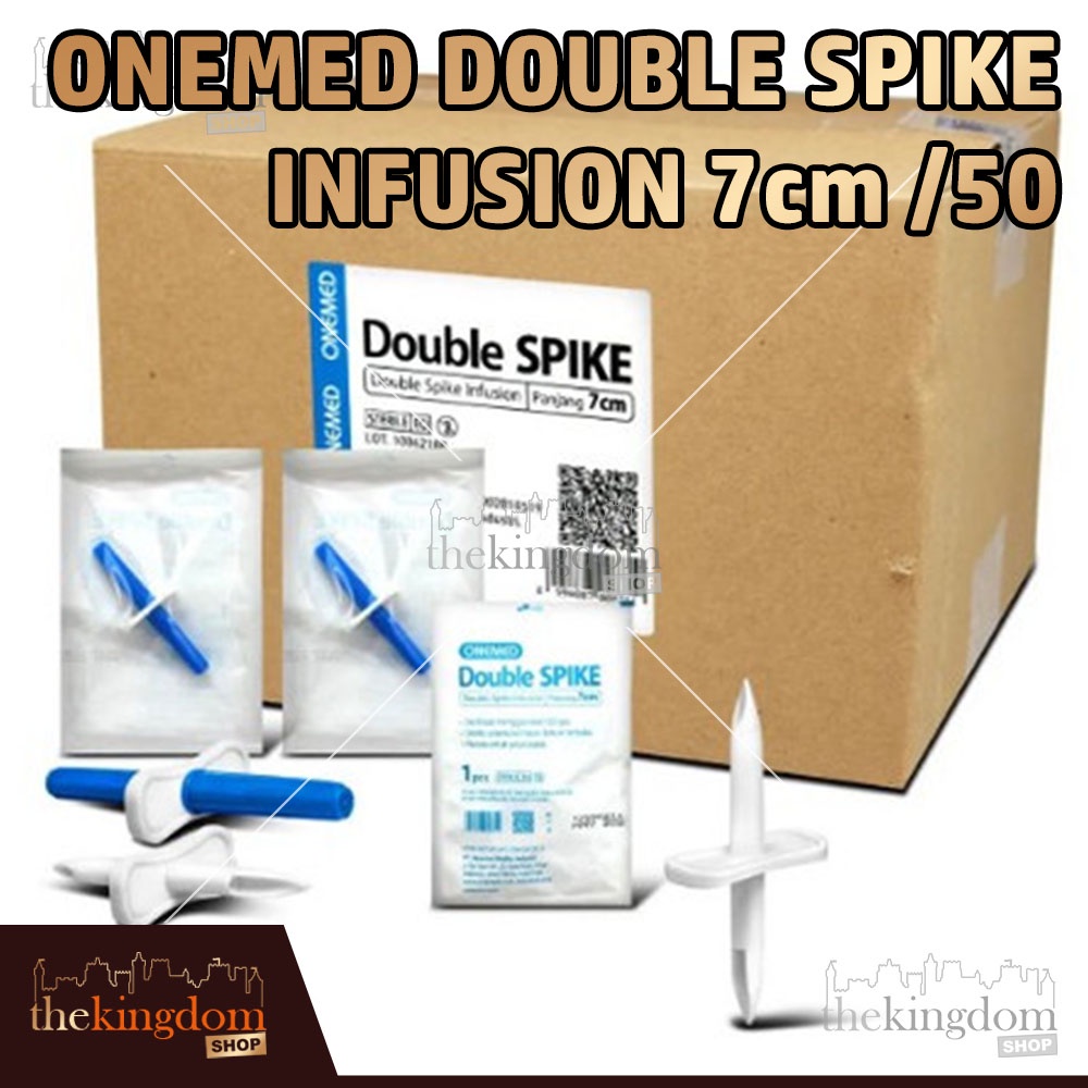 Jual Onemed Double Spike Infusion 7cm /50 Transofix Alat Penusuk Cairan ...