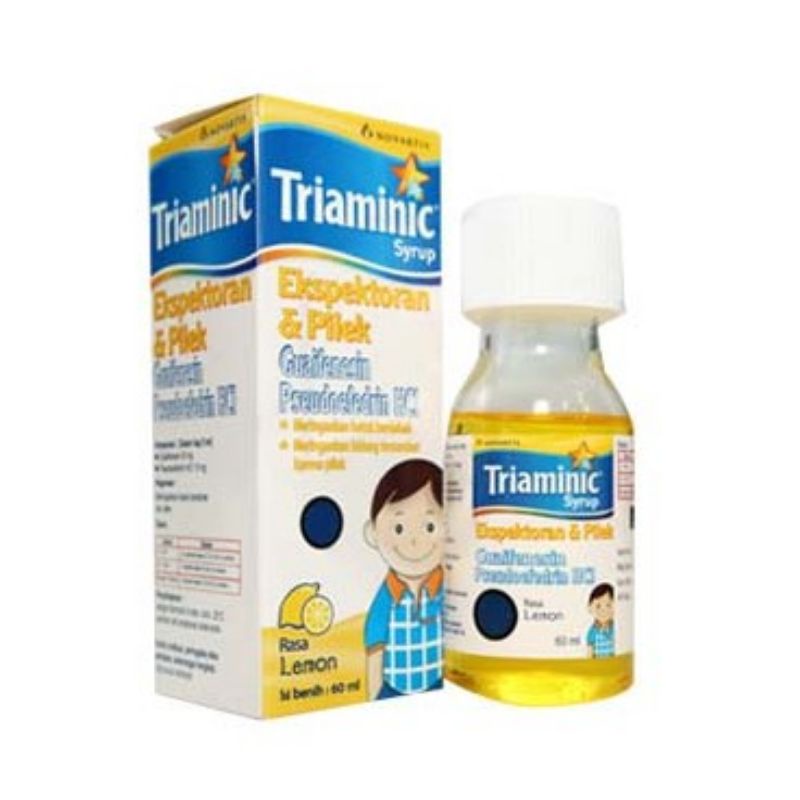 Jual Triaminic Batuk pilek Lemon 60ml | Shopee Indonesia