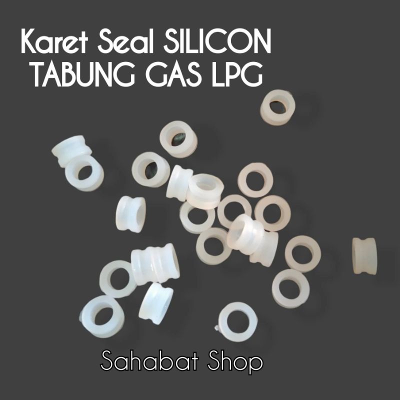 Jual KARET SEAL SIL PUTIH SILICON TABUNG GAS LPG / ELPIJI 3KG 5,5KG ...