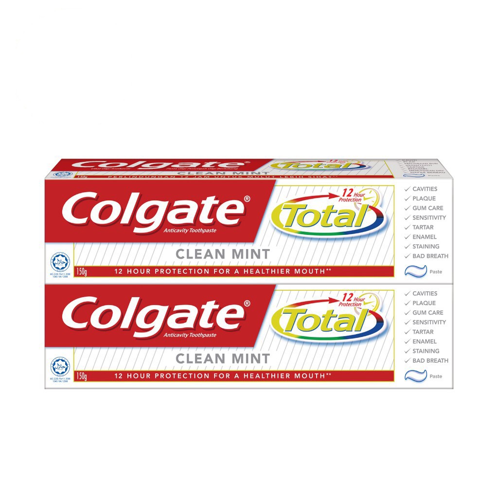 Jual Colgate Total Professional Clean Mint Toothpaste/Pasta Gigi 150 gr ...