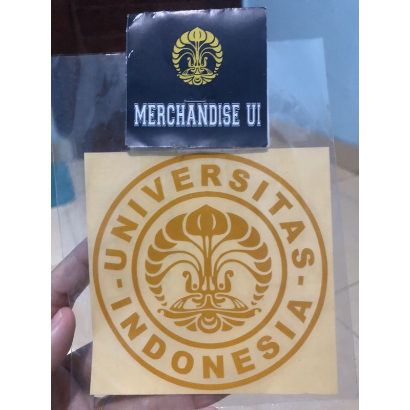 Jual Stiker Sticker Logo Universitas Indonesia ( UI ) ORGINAL | Shopee ...