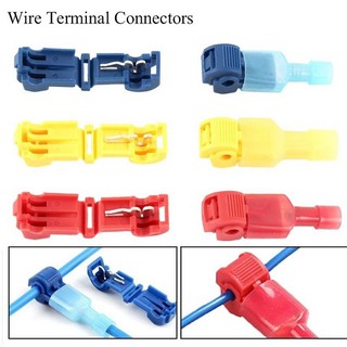 CLIPPER CABLE T Jumper Kabel Wire Connector Cabang Merah Biru Kuning ...