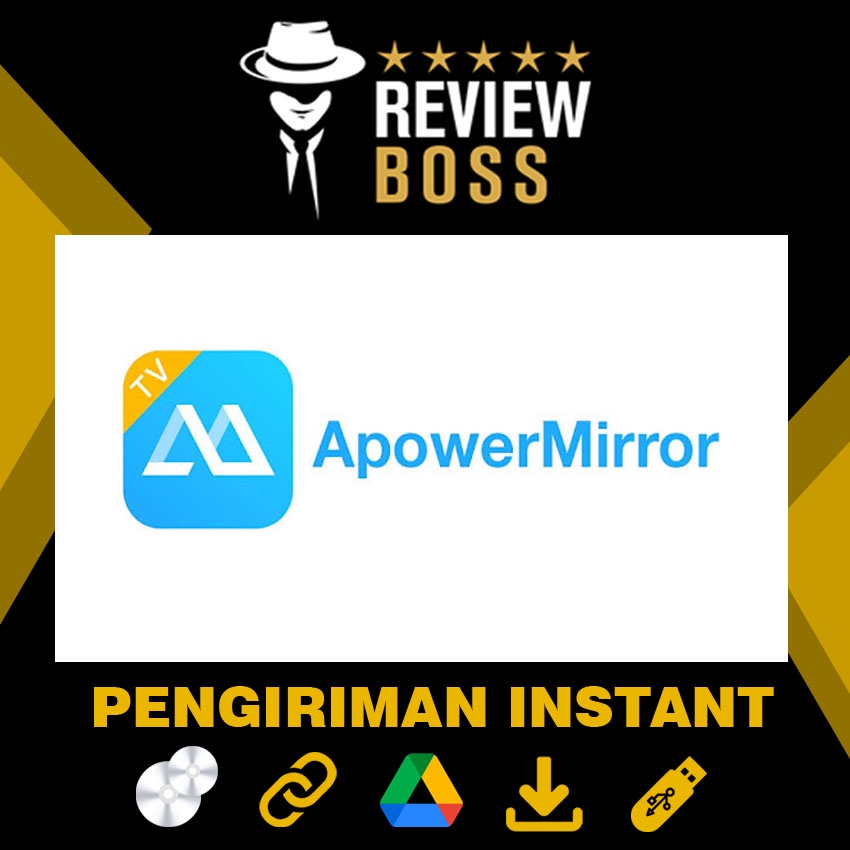 Jual APLIKASI APOWERMIRROR APOWERSOFT A POWER MIRROR FULL VERSION ...