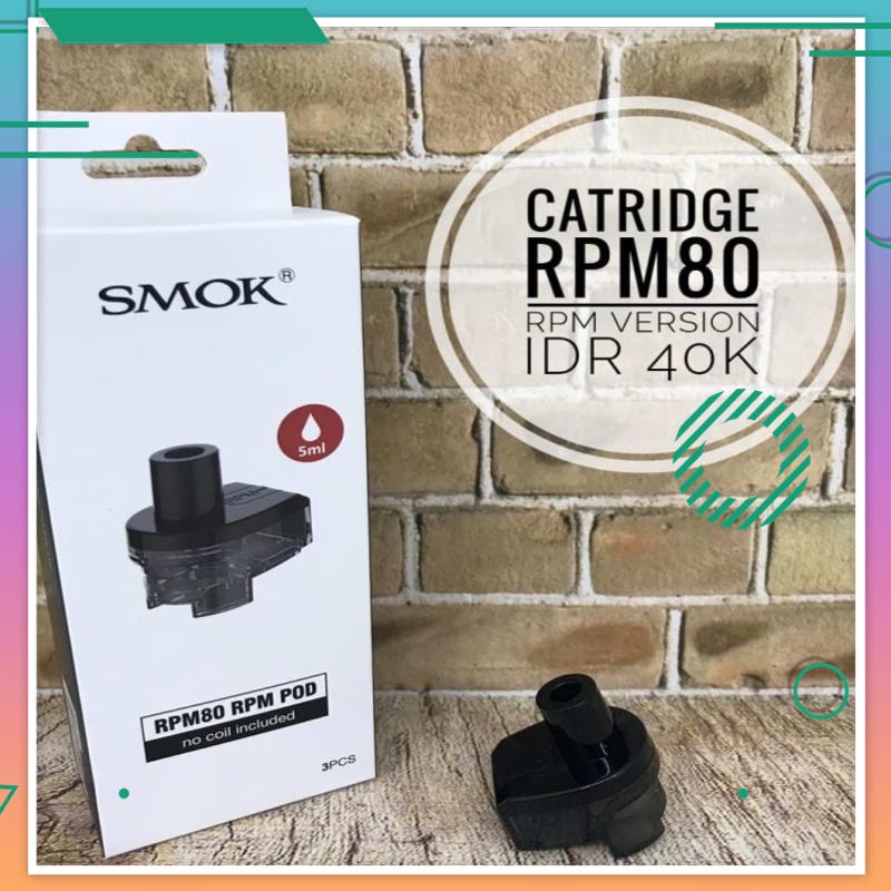 Jual Catridge RPM80 Pro RPM 80 no coil Satuan | Shopee Indonesia