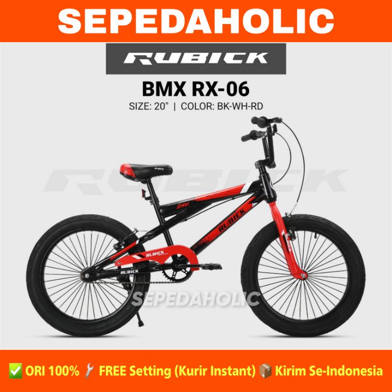 Jual Sepeda Anak BMX RUBICK RX 06 Ukuran 20 Inch | Shopee Indonesia