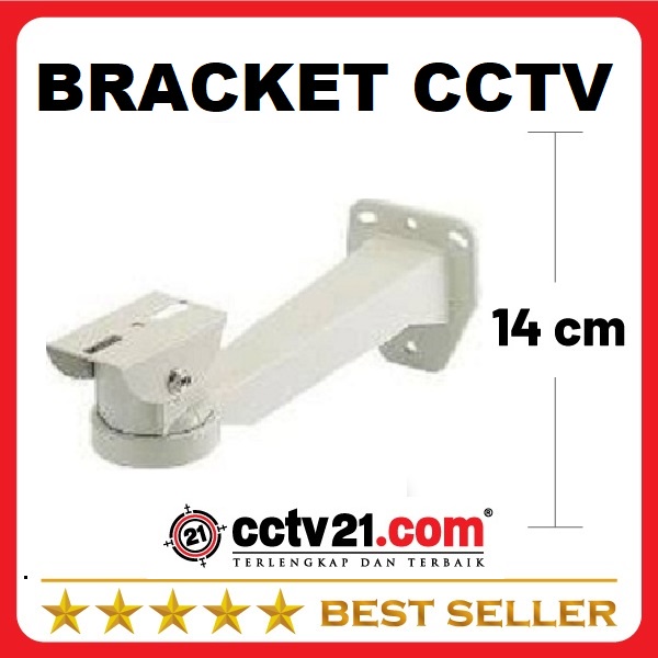 Jual Tiang Bracket Kamera CCTV 14cm ABS Dudukan Dinding Indonesia ...