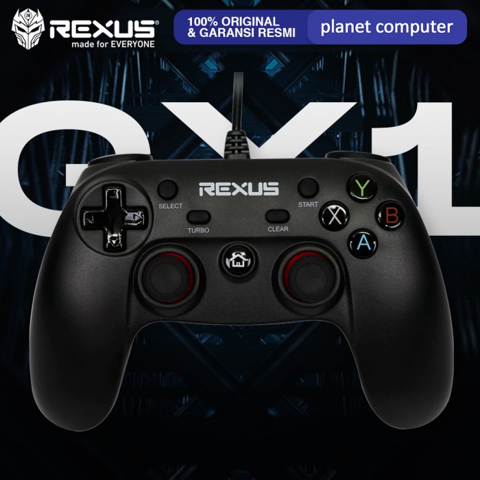 Jual Rexus GX1 Gladius Pro Gaming Gamepad Joystick Stick Indonesia ...