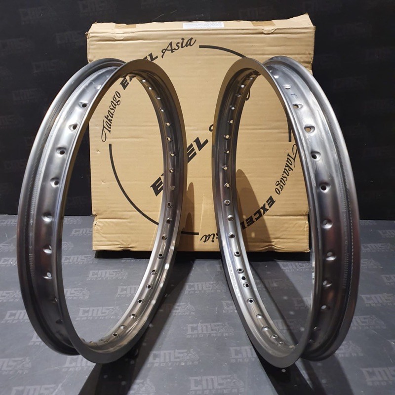 Jual Velg Alloy Takasago Excel Asia 18 x160 dan 18 x 185 Titanium Kilat ...