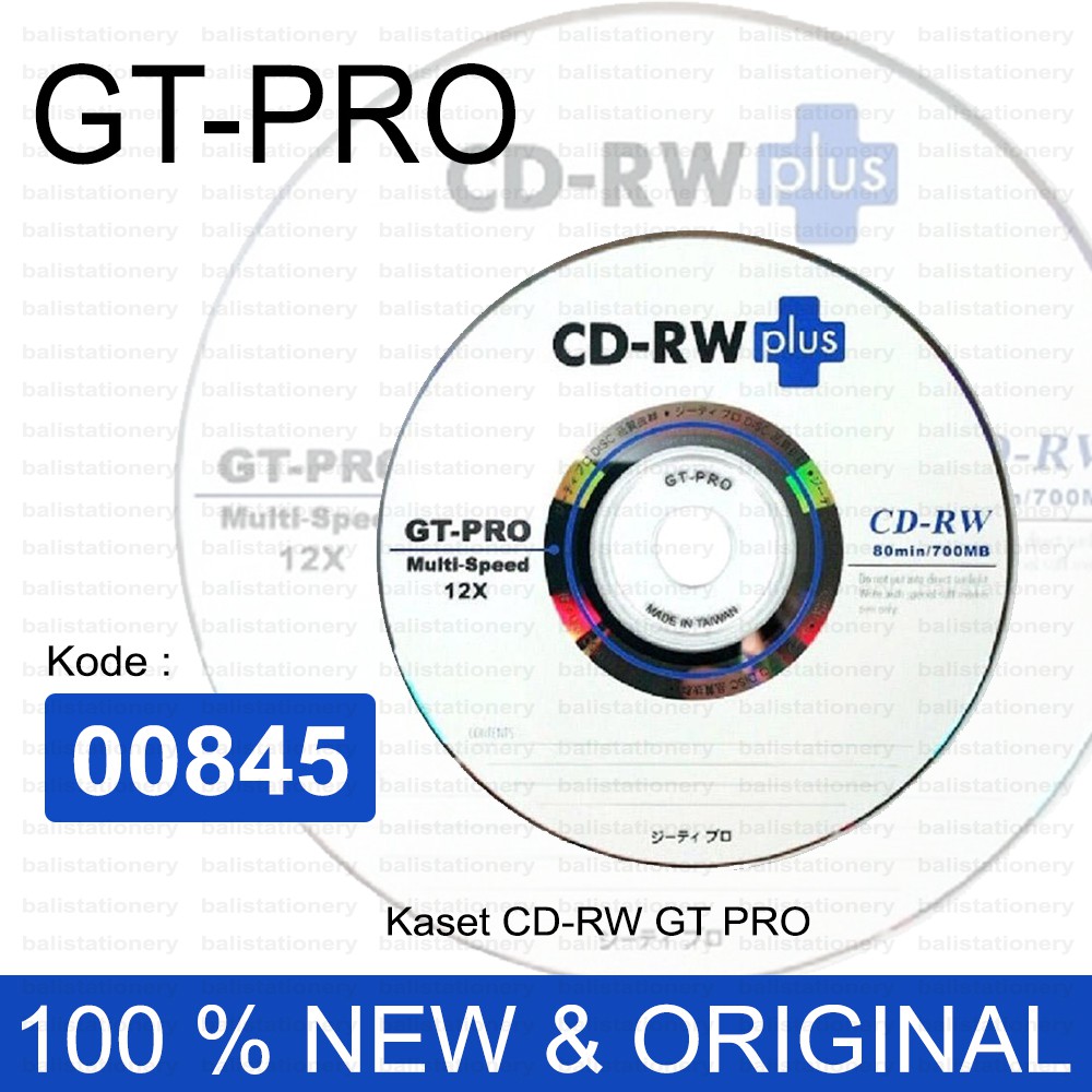 Jual Kaset CD-RW GT-PRO Original | Shopee Indonesia