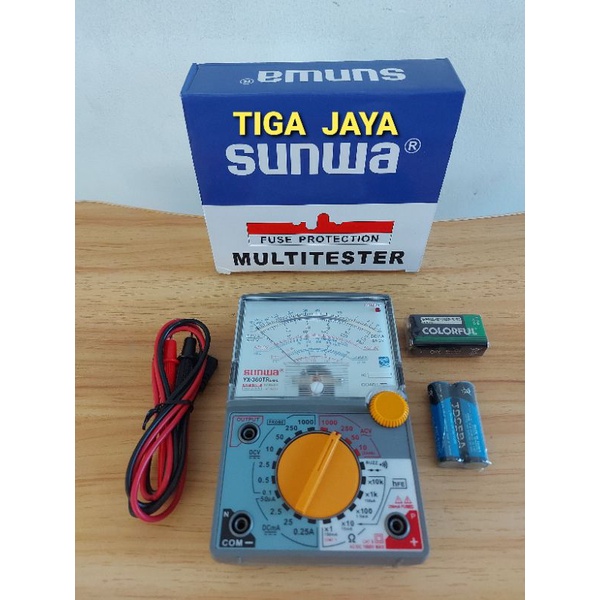 Jual Multi Tester Avometer Analog Sunwa Dos Biru YX 360 TRE - BL Bukan ...