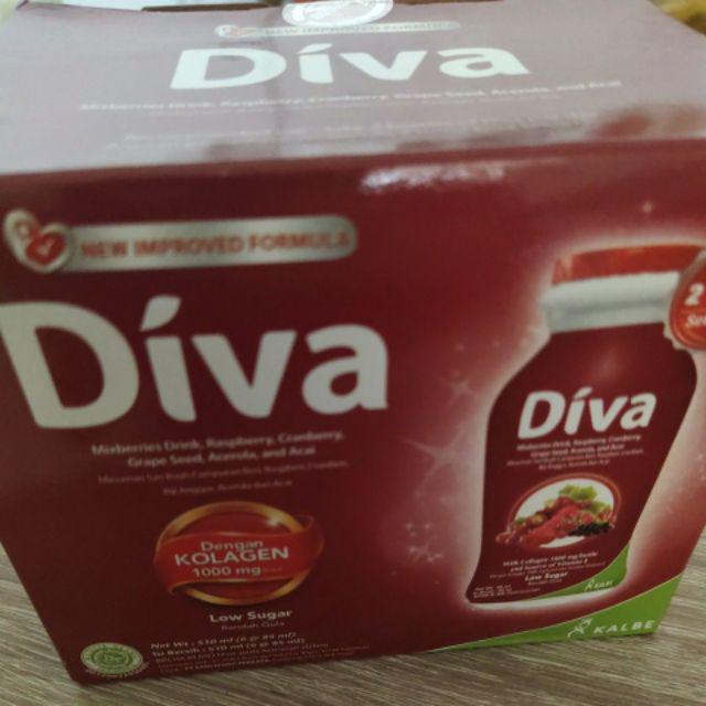 DIVA BEAUTY DRINK / DIVA COLLAGEN BEAUTY DRINK ORIGINAL KALBE MINUMAN ...