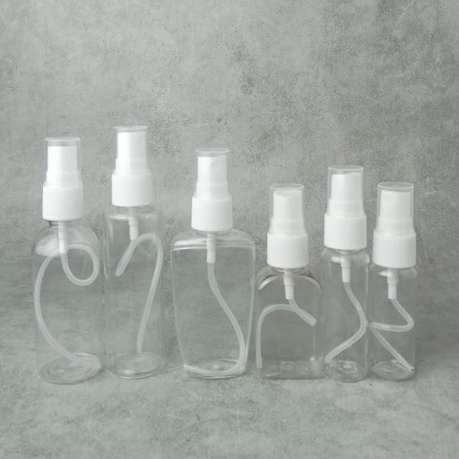 Jual Botol 60ml Bening, Spray putih / 20-60ml bening/ Antis | Shopee ...