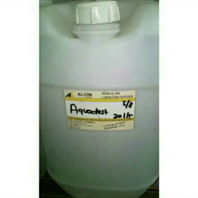 Jual Aquadest 500 ml Aquadest _ Air Suling Akuades Destilled Water ...