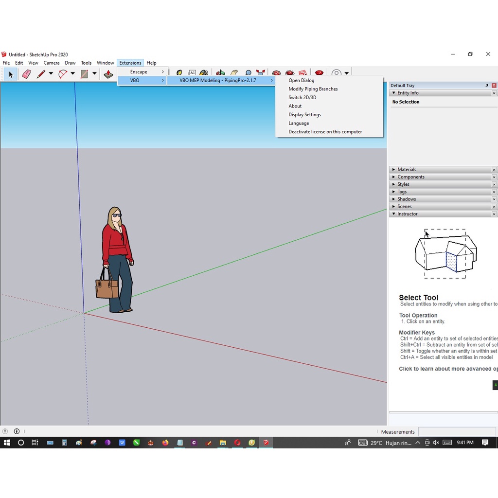 Jual VBO Piping Pro Plugin untuk Sketchup 2020 Indonesia|Shopee Indonesia
