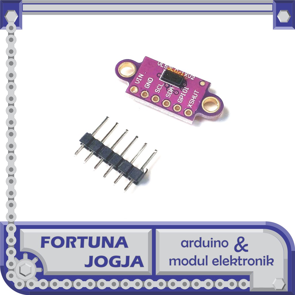 Jual VL53L0/1XV2 Time of Flight Ranging and Gesture Detection Sensor ...