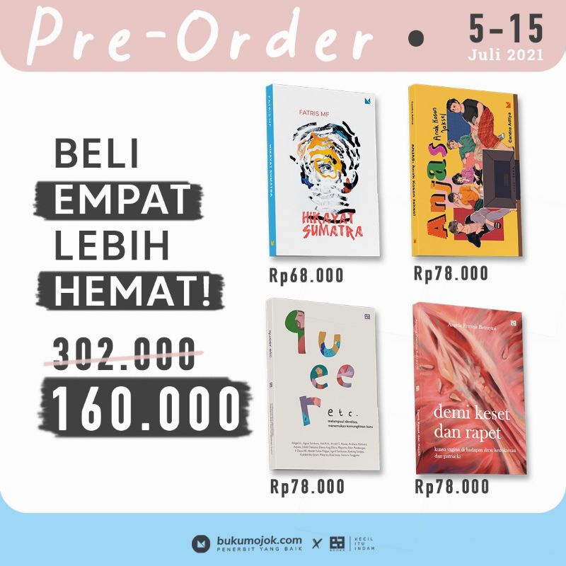Jual Paket Buku Pre Order Buku Mojok & Ea Books Original | Shopee Indonesia