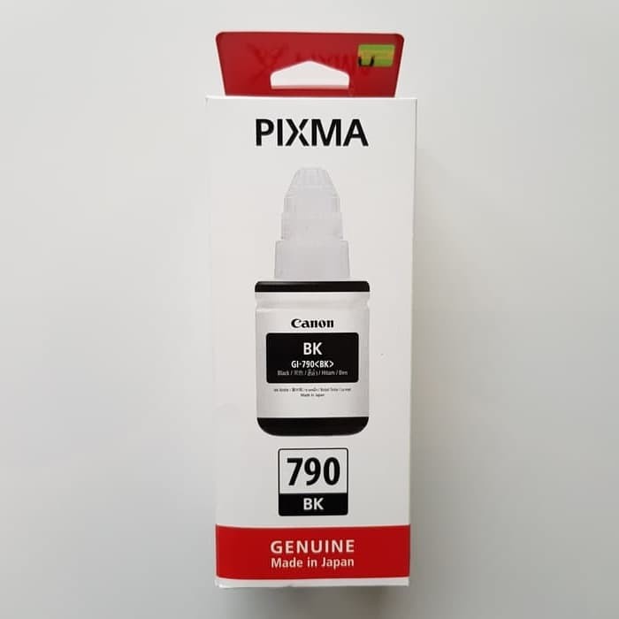 Jual TINTA CANON PIXMA 135ML GI-790 (BLACK) Original G1000 G2000 G1010 ...