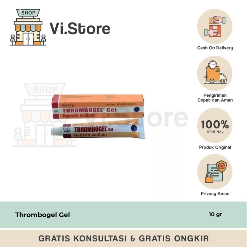 Jual Thrombogel Gel 10gram | Shopee Indonesia