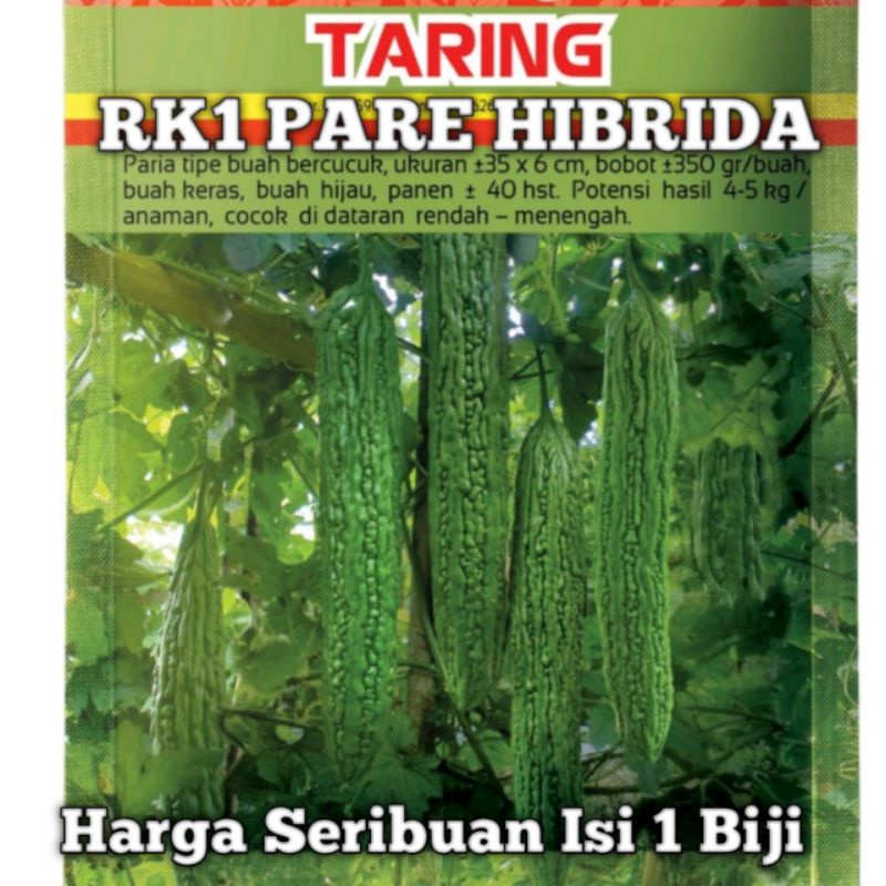 Jual Benih Biji Bibit Pare Paria Hibrida Seribuan | Shopee Indonesia