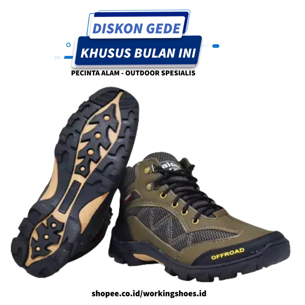 Jual Sepatu Gunung Pria Model Boots Alder Olahraga Hiking Touring ...