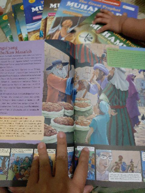 PUSTAKA LEBAH ORIGINAL : Set ensiklopedia nabi Muhammad | Shopee Indonesia