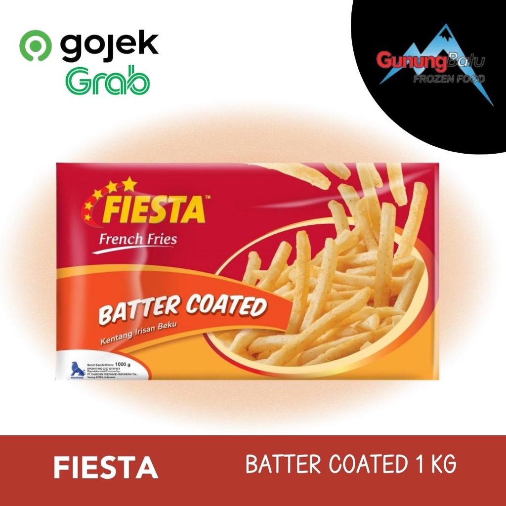 Jual FIESTA KENTANG VARIANS (STRAIGHT CUT 1KG/BATTER COATED 1 KG ...