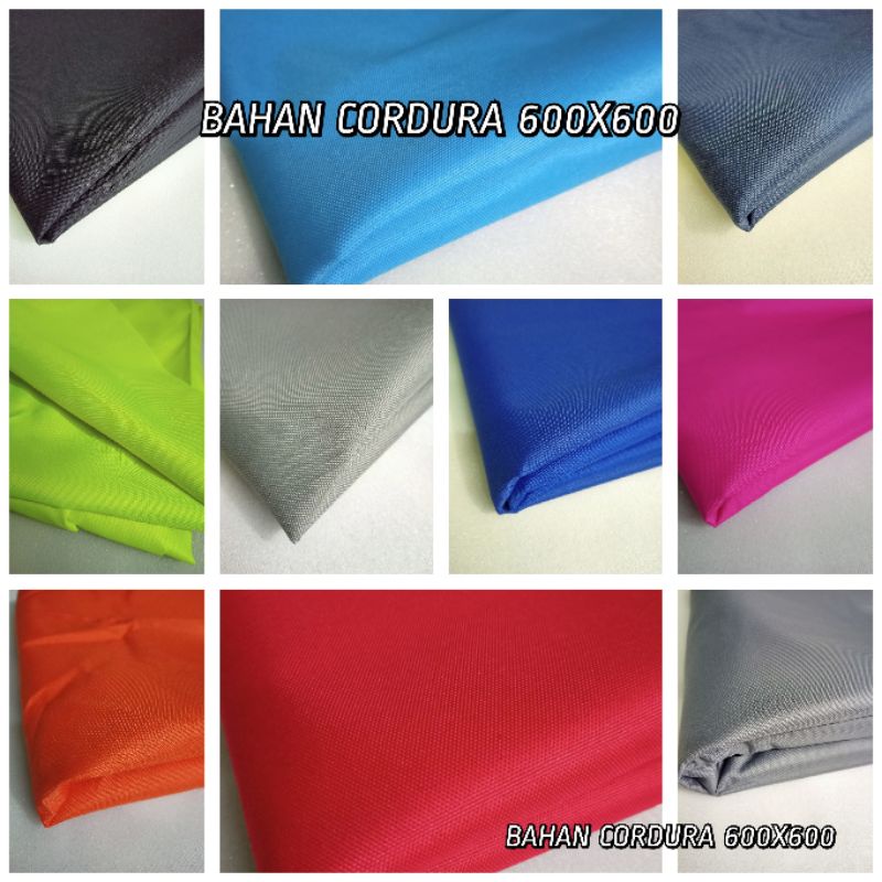 Jual kain cordura/Bahan cordura tebal 600x600 bahan tas celana dan jaket motor {HARGA PROMO per ...