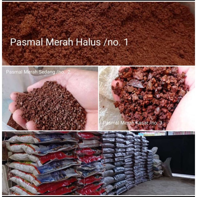 Jual Pasir malang merah pasmal merah pasir Aquascape channa 500gr ...