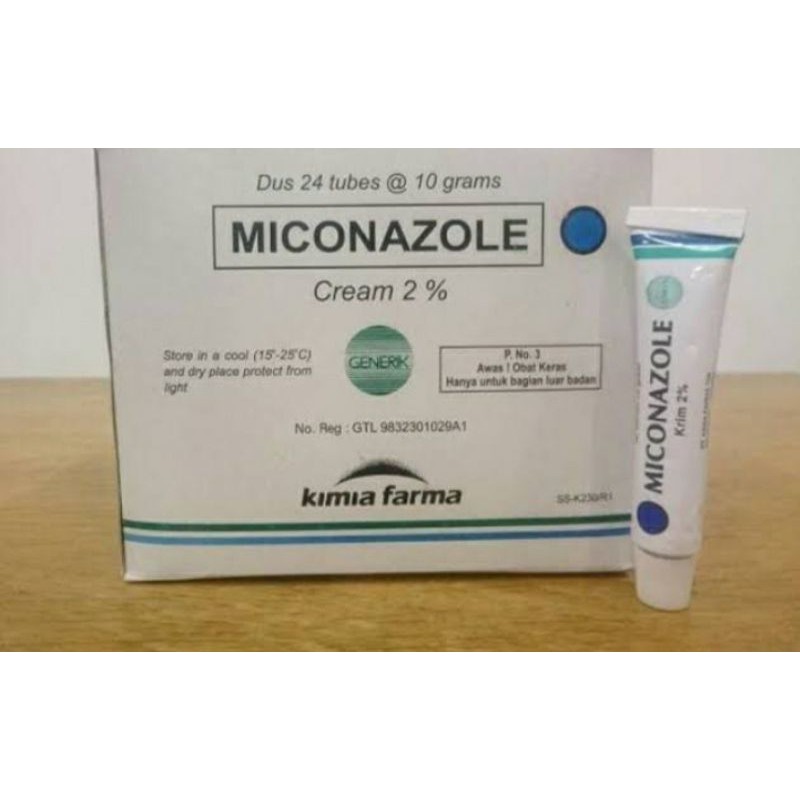 Jual Miconazole Nitrate cr 2% 10gr - Salep Jamur | Shopee Indonesia