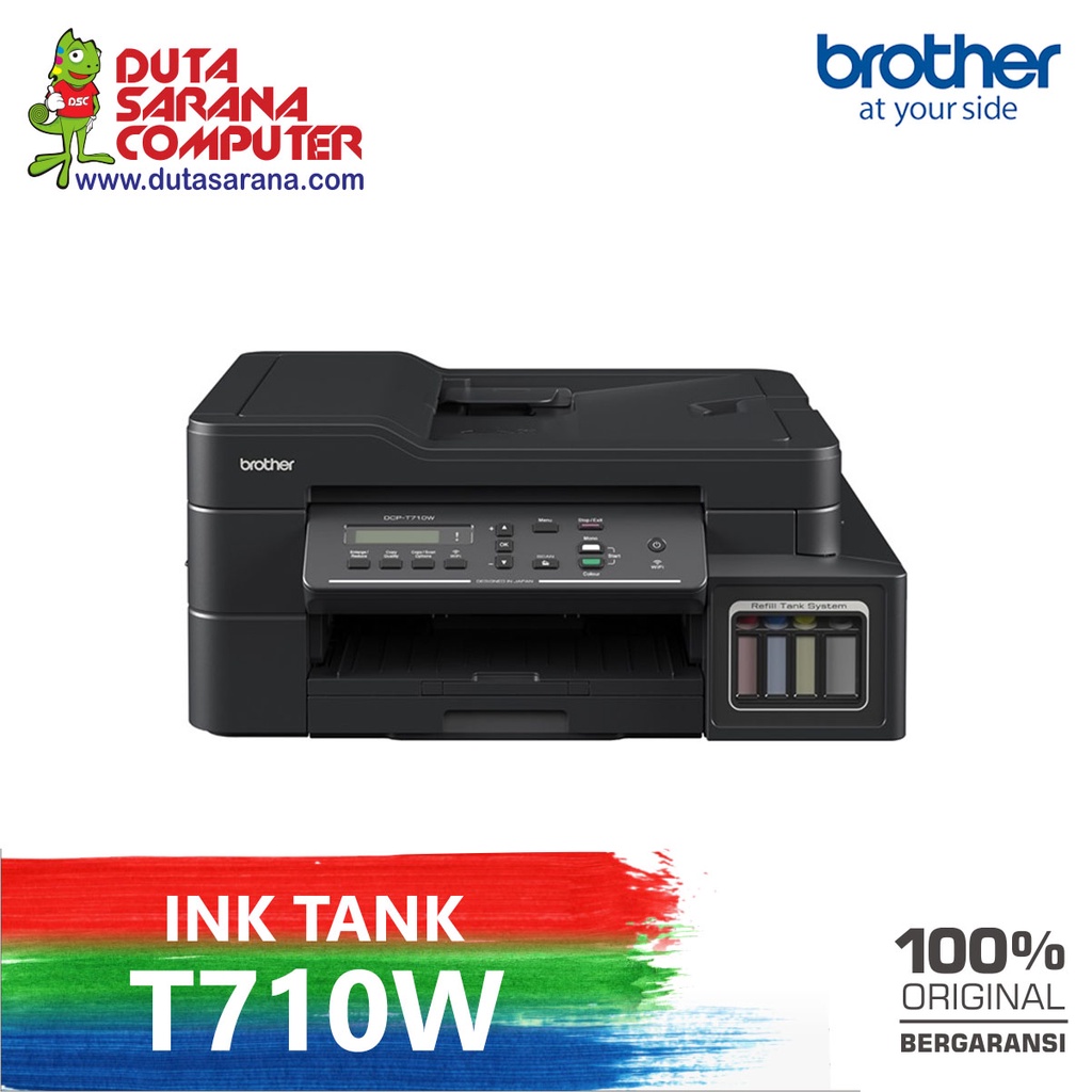 Jual PRINTER BROTHER T710w T710 W T710 Garansi Resmi | Shopee Indonesia