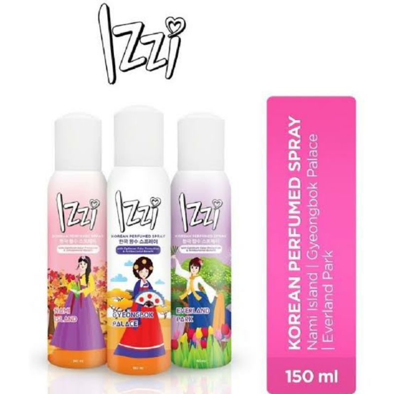 Jual IZZI KOREAN PERFUMED SPRAY 150ML | Shopee Indonesia