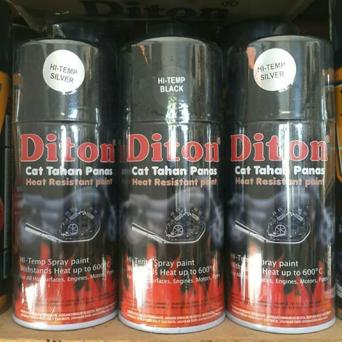 Jual cat semprot diton Hi Temp black 150cc suku cadang | Shopee Indonesia