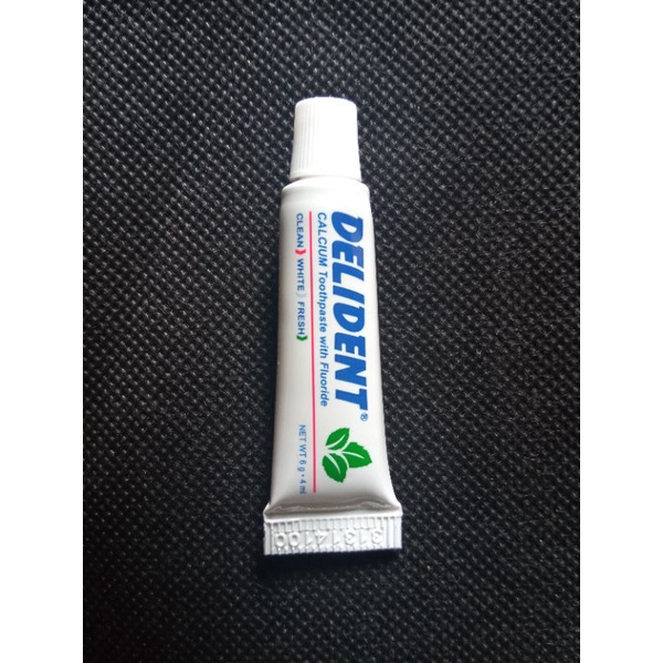 Jual Pasta Gigi Hotel Delident Mini 6gr | Shopee Indonesia