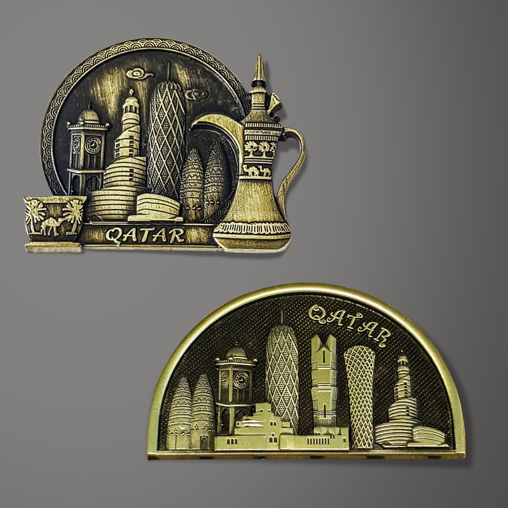 Jual Magnet Kulkas Lambang Negara Qatar Souvenir | Shopee Indonesia