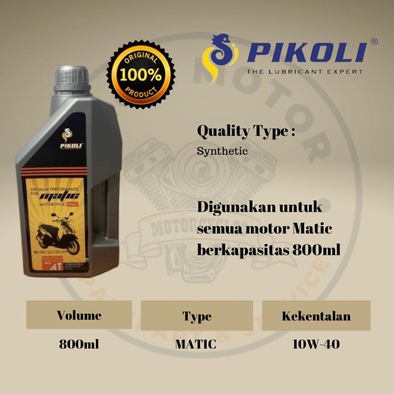 Jual Oli Pikoli Matic 800ML ( 200% DUIT LO BALIK KALO KEBUKTI FAKE ...